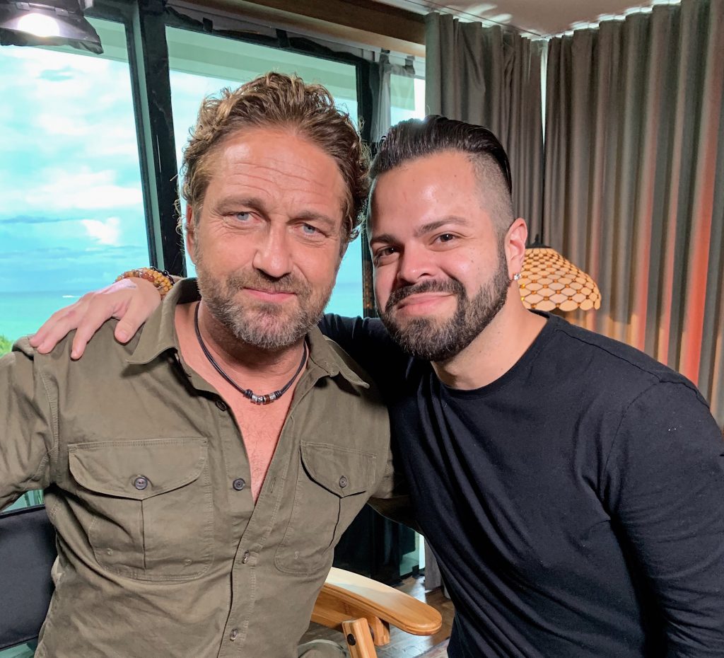 Ultra Fiesta en Hollywood con el actor Gerald Butler - Olympusat ...